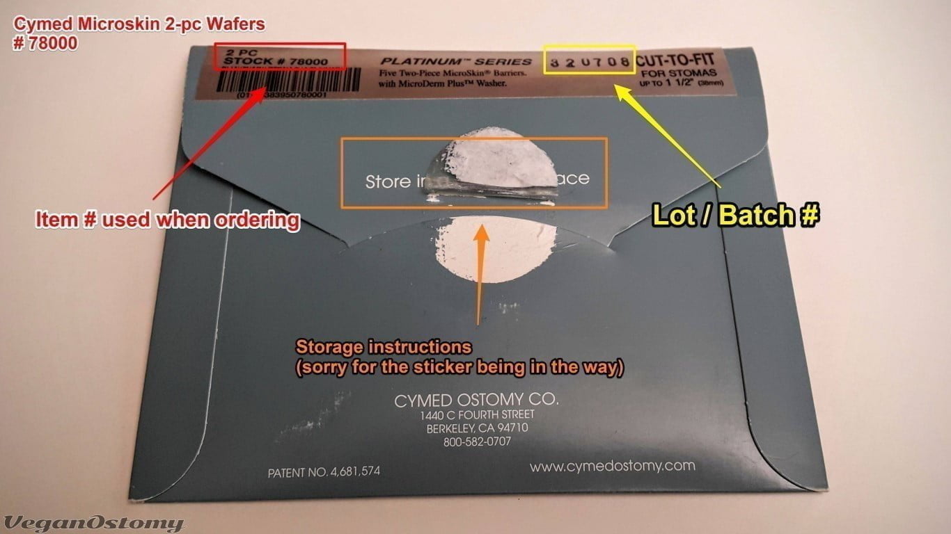 Cymed 2pc ostomy appliance w/ MicroSkin: REVIEW | VeganOstomy