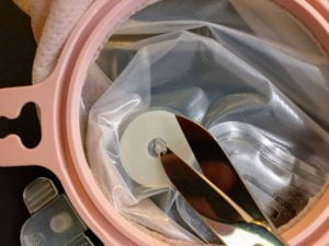 Irrigating an Ostomy Bag using the Osto EZ-Vent | VeganOstomy